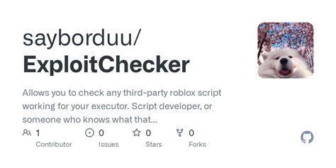 Github Sayborduu Exploitchecker Allows You To Check Any Third Party
