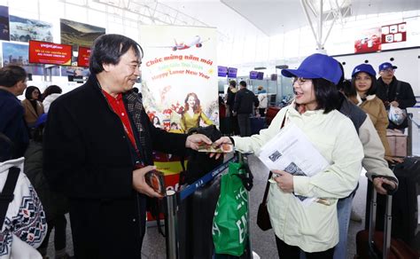 Đón Tết trên những chuyến bay Vietjet ngày đầu năm