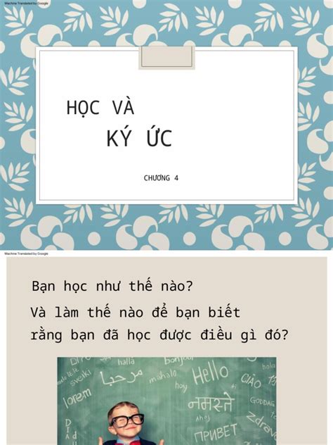 chap 4 learning and memory pp pdf