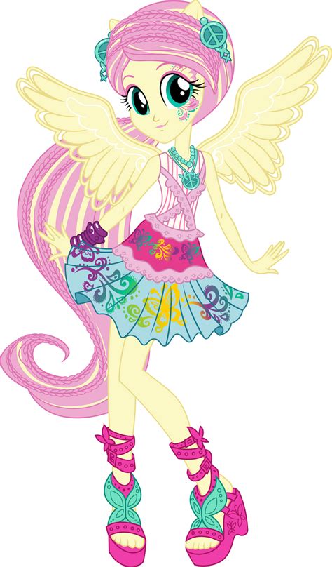 Rockin Hair Fluttershy Vector By Icantunloveyou On Deviantart
