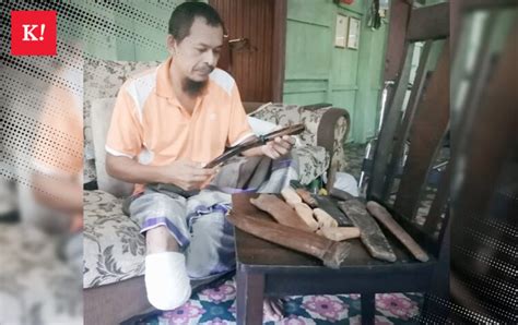 Duda Kudung Kaki Tak Mampu Siapkan Tempahan Sarung Pisau Kosmo Digital