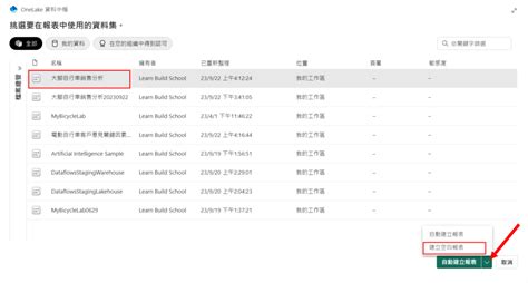 銷售分析lab 4 報表設計 各式圖表應用 Build School Learn