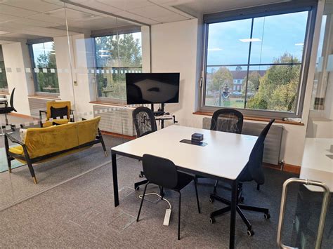 Glass Partitions At Letchworth Garden City Hertfordshire