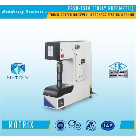 Lcd Fully Automatic Touch Screen Rockwell Hardness Testing Machine Hrc Model Namenumber Rasn