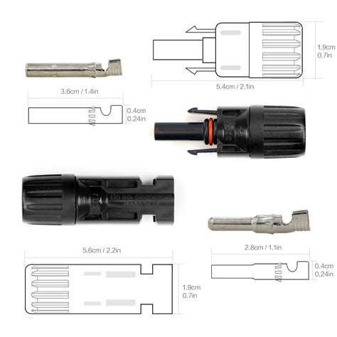 Solar Connectors Fotovoltaïsche Pv Connectors Wate Vicedeal
