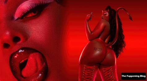 Megan Thee Stallion Shows Her Huge Booty For The Something For Thee Hotties Promo Shoot