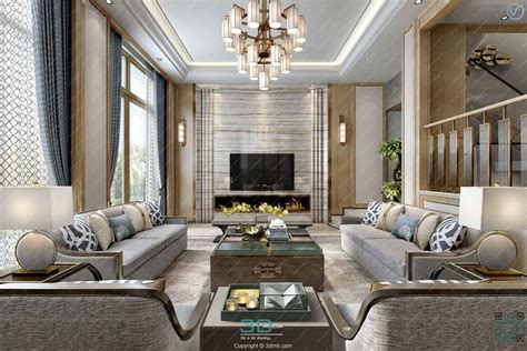 Apartment 05 Southeast Asia Style 3dsmax File Free Download 3dmili
