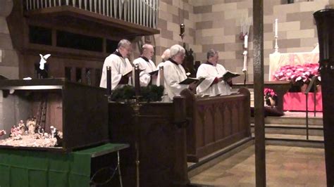 Grace Episcopal Church Christmas Eve Service 2015 Part 1 Youtube
