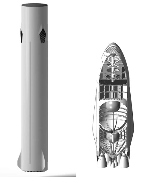 美国spacex星船（starship）设计演变 电子工程专辑