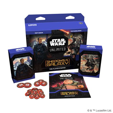 Star Wars Unlimited Tcg Shadows Of The Galaxy Two Player Starter