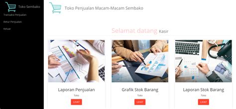APLIKASI KASIR DENGAN CODEIGNITER
