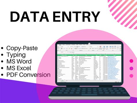 Accurate Data Entry Typing And PDF Conversion Into MS Word MS Excel Upwork