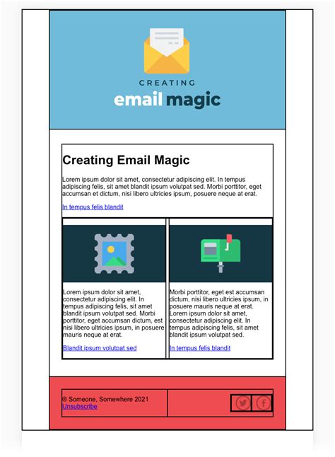 Build An HTML Email Template From Scratch Envato Tuts