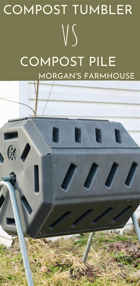 Compost Tumbler Vs Pile At Charlie Oshanassy Blog