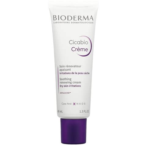 Bioderma Cicabio Soothing Renewing Care Cream 1 3 Fl Oz 40 Ml