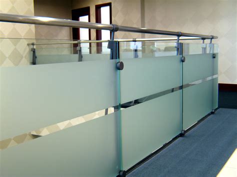 Commercial Glass Handrails And Stairwells Gallery Arrow Glass And Mirror