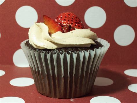 Faking Fancy Cupcakes Strawberry Balsamic Cupcake