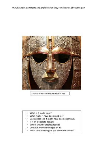 Ks2 Anglo Saxons Sutton Hoo Teaching Resources