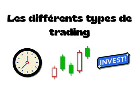 Les différents types de trading