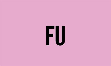 What Does Fu Mean Meaning Uses And More FluentSlang