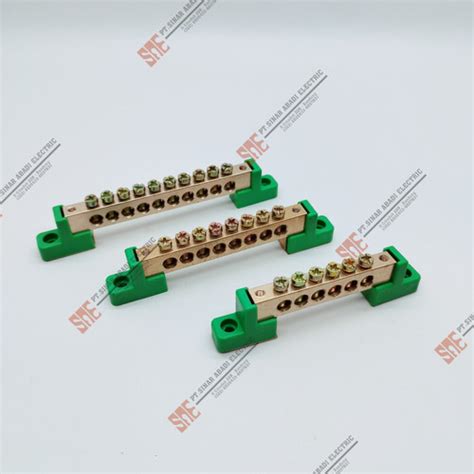 Jual Terminal Block Grounding Groung Nol Netral Fort 6 8 10 Pole