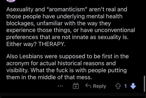 Tw Aphobia This Is A Comment From Someone Within The Lgbtq Community