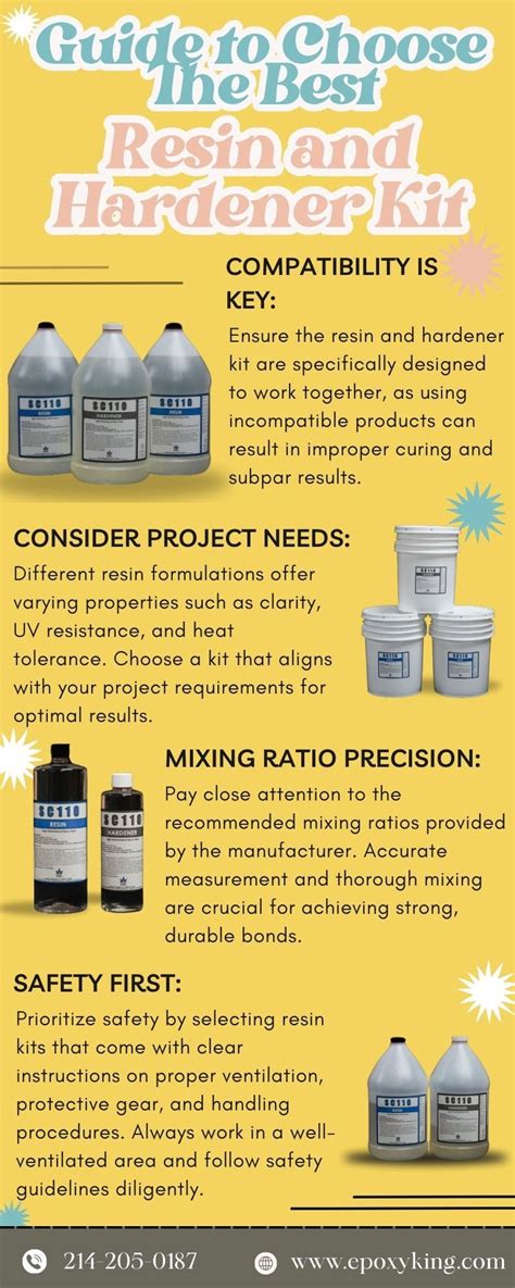Guide To Choose The Best Resin And Hardener Kit — Epoxy King Epoxy King Medium