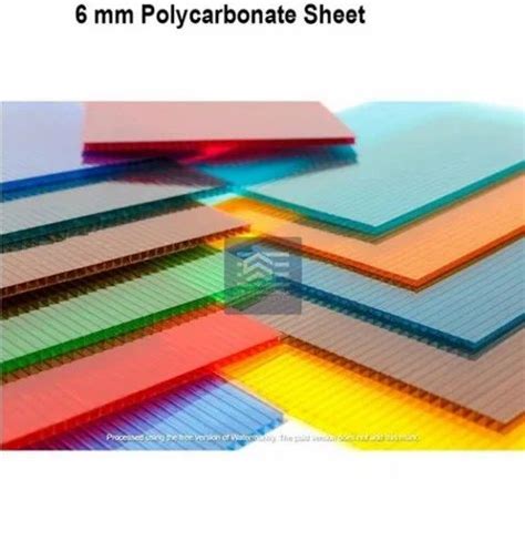 Tata 6 Mm Polycarbonate Sheet Film Coated At Best Price In Bengaluru