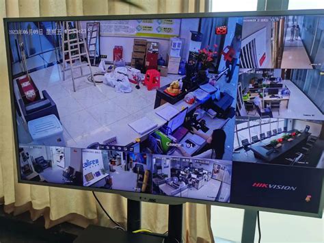 长沙某办公室拆除旧监控安装新监控工程案例