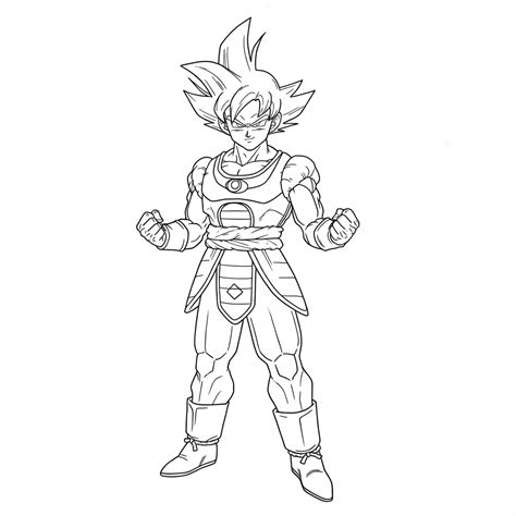 Páginas De Dibujos Para Colorear De Dragon Ball Z Pdf Imprimible Gratis