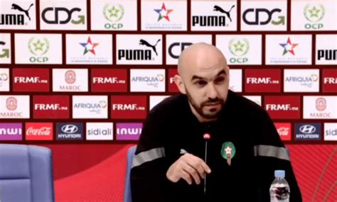 وليد الركراكي يكشف عن لائحة الأسود لوديتي البرازيل والبيرو يومي 25 و