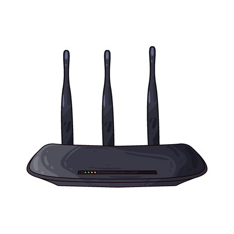 Illustration Of Wifi Router Vector Art At Vecteezy