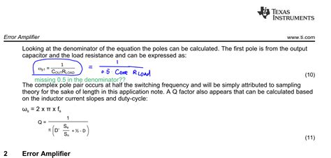 LM3478 AN 1286 Compensation For The LM3478 Boost Controller Power Management Forum Power