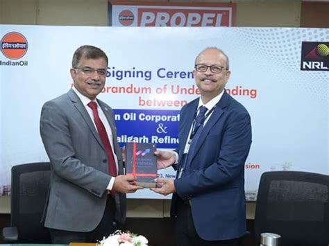 Nrl Inks Mou With Indian Oil For Sale Purchase Of Petroleum Products