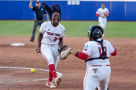 Texas Tech Vs Ucla Softball Highlights Nijaree Canady Leads Red
