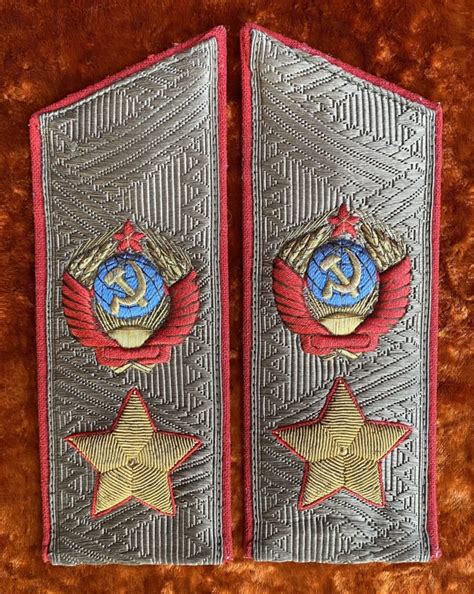 Погоны повседневные Маршала СССР Антикварный магазин Славная Эпоха