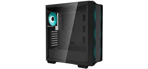 Buy Deepcool Cc560 Led Tempered Glass Case Black R Cc560 Bkgaa4 G 1