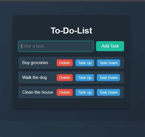 Built A Dynamic To Do List App With React Dinindu Akalanka