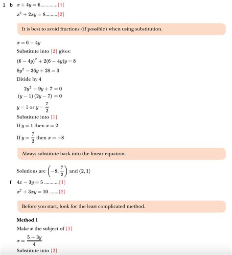 P Quadratics Exercise Worked Solutions Maths With David