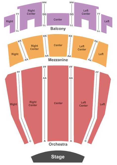 Ovens Auditorium Charlotte Seating Chart Pe