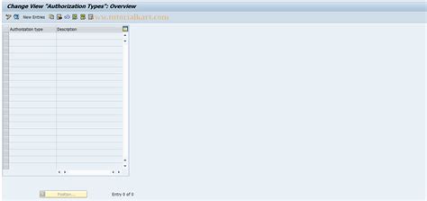 REOROO0102 SAP Tcode OO Authorization Types