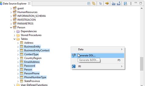 Creating New Tables In Iri Workbench Iri