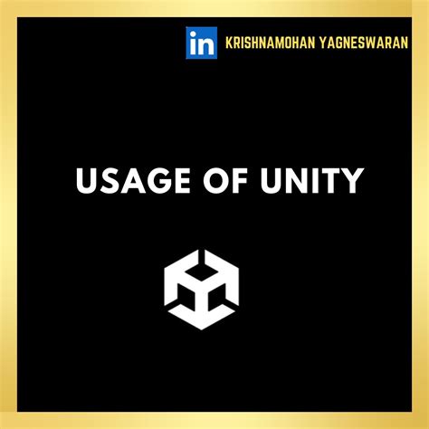 Unitys Game Engine Goes Beyond Gaming Krishnamohan Yagneswaran