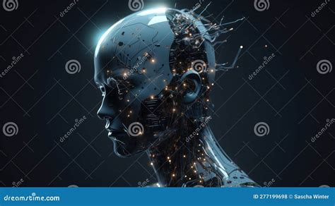Exploring The World Of Artificial Intelligence Generative Ai Stock Illustration Illustration