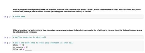 Solved Write A Program That Repeatedly Asks For Numbers From