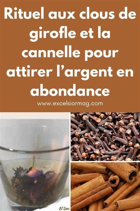 Rituel Aux Clous De Girofle Et La Cannelle Pour Attirer Largent En Abondance Clou De Girofle