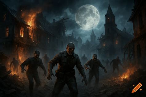 Call Of Duty Zombies Map On Craiyon