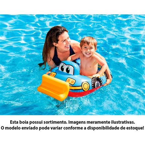 Boia Infantil Inflável Baby Bote Kiddie Sortido INTEX