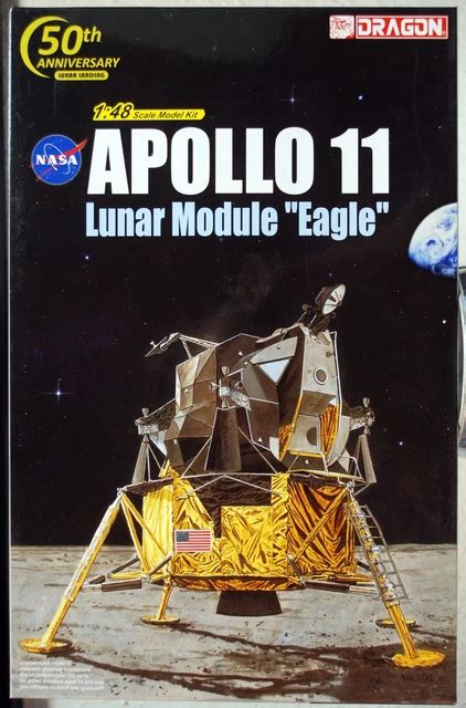 1969 Apollo 11 Lunar Module Eagle 148 Dragon 11008 Eur 6879
