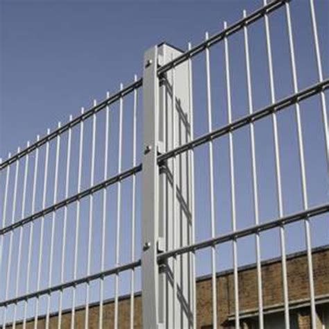 Powder Coated Double Wire Welded Mesh Fence 868 656 Galvanized Double